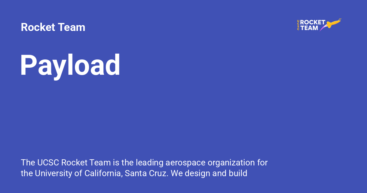 Payload - Rocket Team